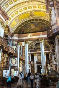 Magical Austrian National Library State Hall - Reverberations
